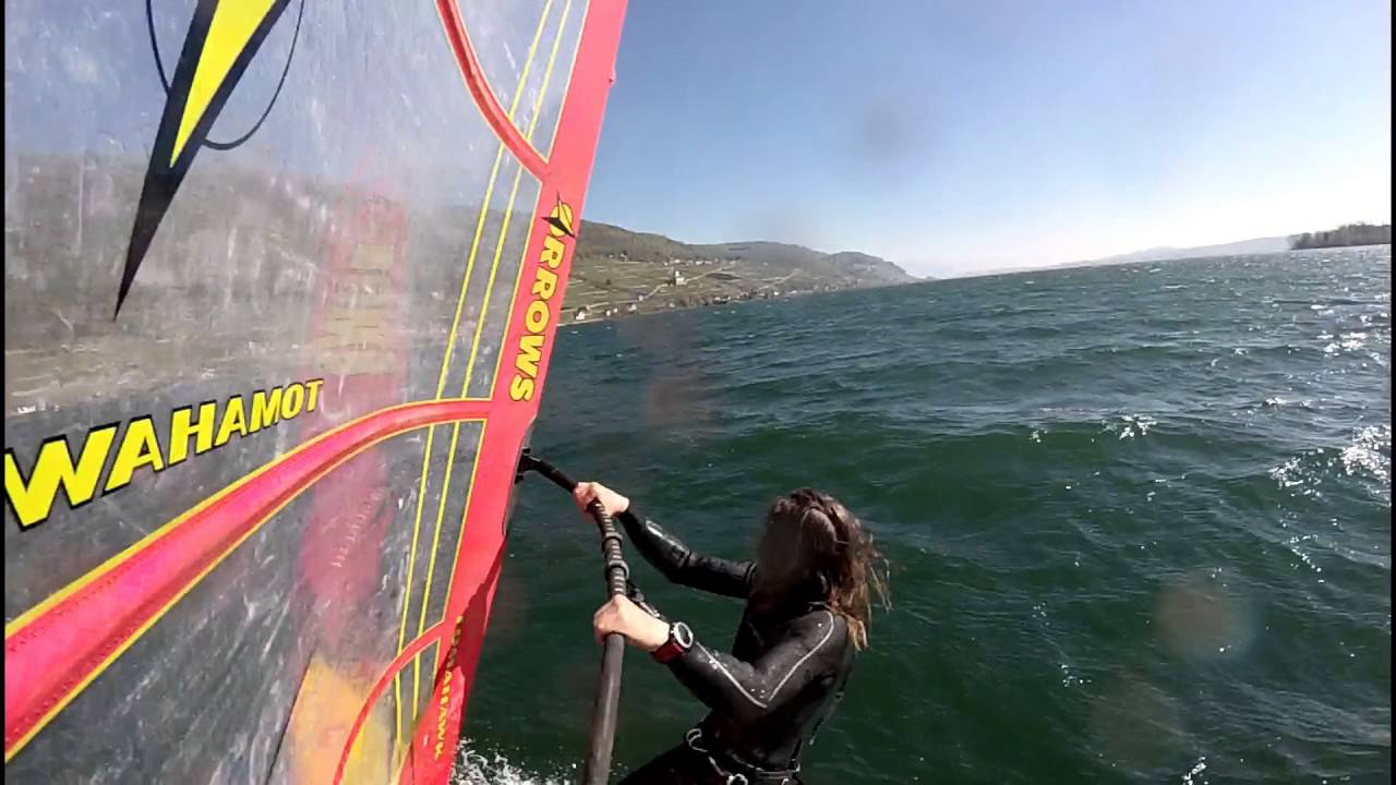 windsurfing action video shot from very unusual camera angles - YouTube