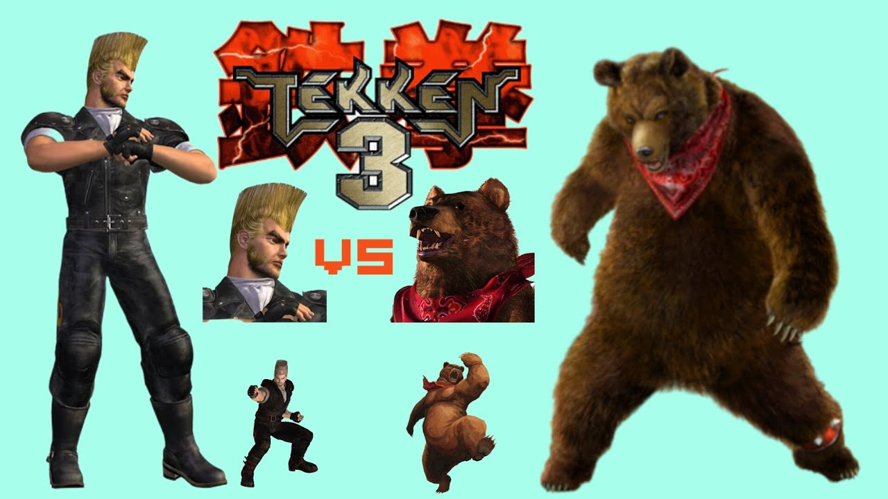 Tekken 3 | Tekken Force Mode ( All Characters Reimagined ) - YouTube