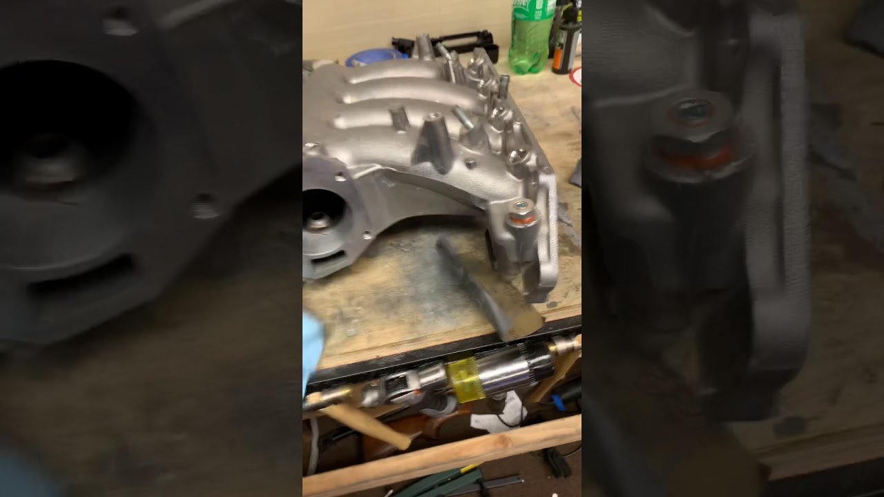 J35 Throttle body RBC port and match Honda si - YouTube