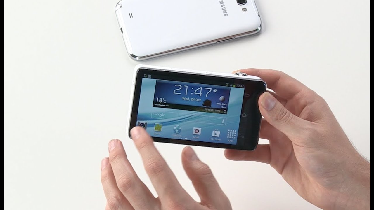 First Look: Samsung Galaxy Camera (Hands On) - YouTube