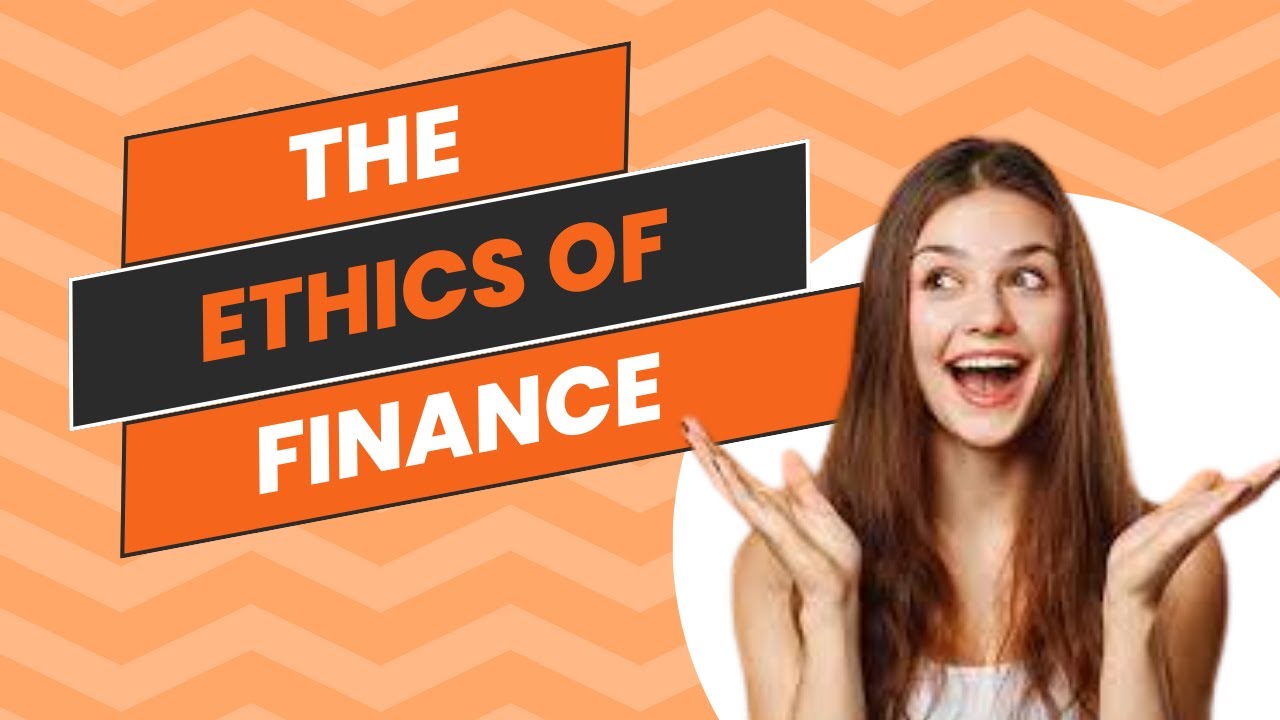 The Ethics of Finance - YouTube