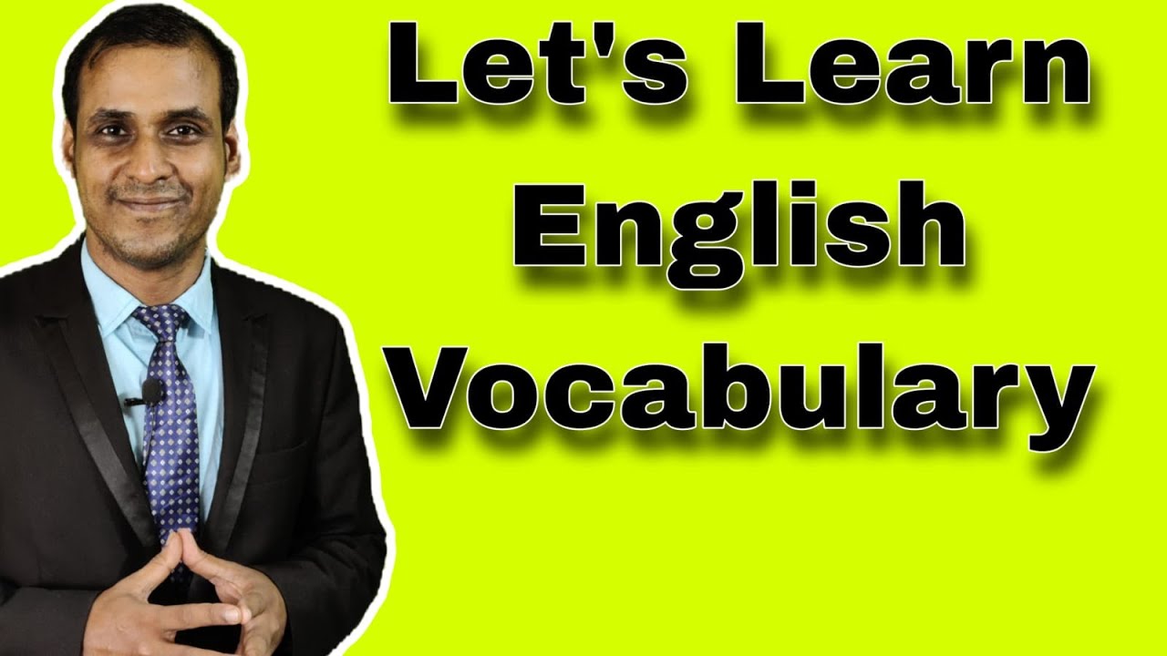 Learn English Vocabs || Best Vocabulary Training Session - YouTube