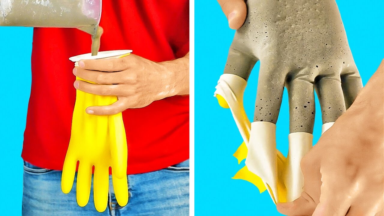 Amazing Cement Crafts That Are Really Easy To Repeat - YouTube