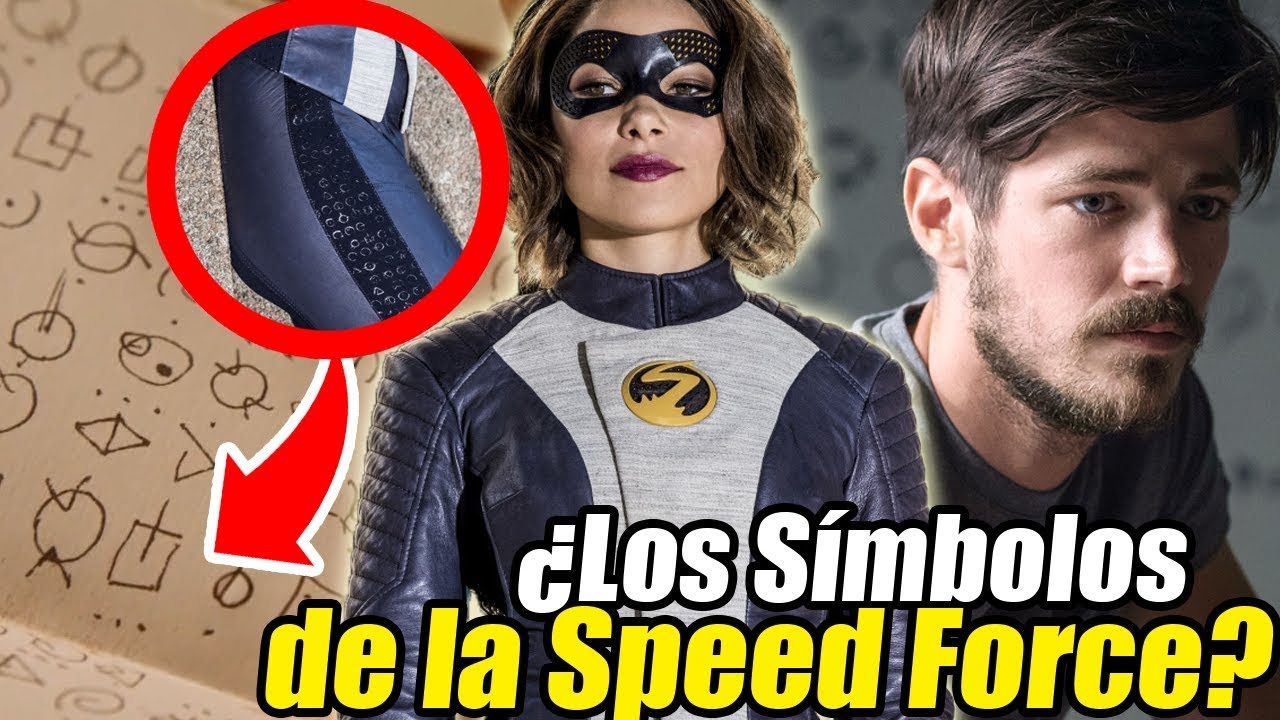 ¡Los Símbolos de la Speed Force en el Traje de Nora! - The Flash ...
