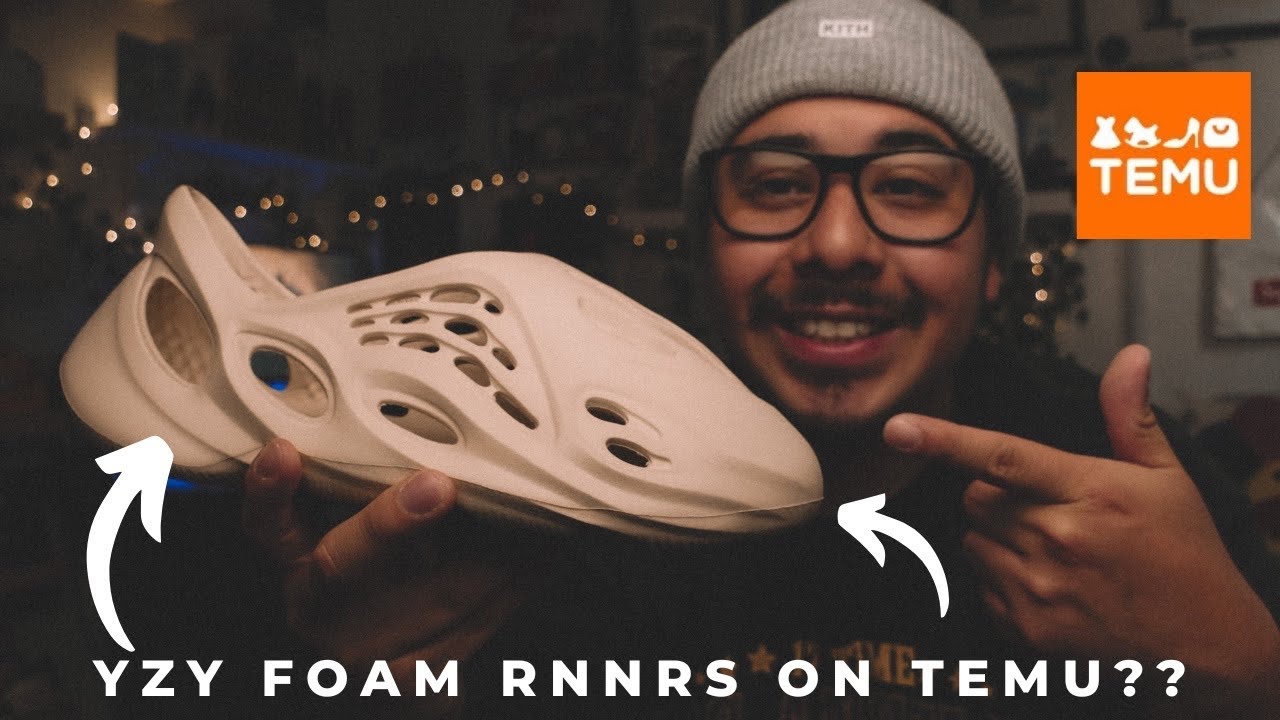I Bought Yzy Foam Rnnrs On The TEMU App!! - YouTube