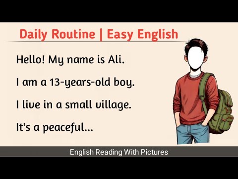 Daily Routine : Improve your English | English Reading Stories - YouTube