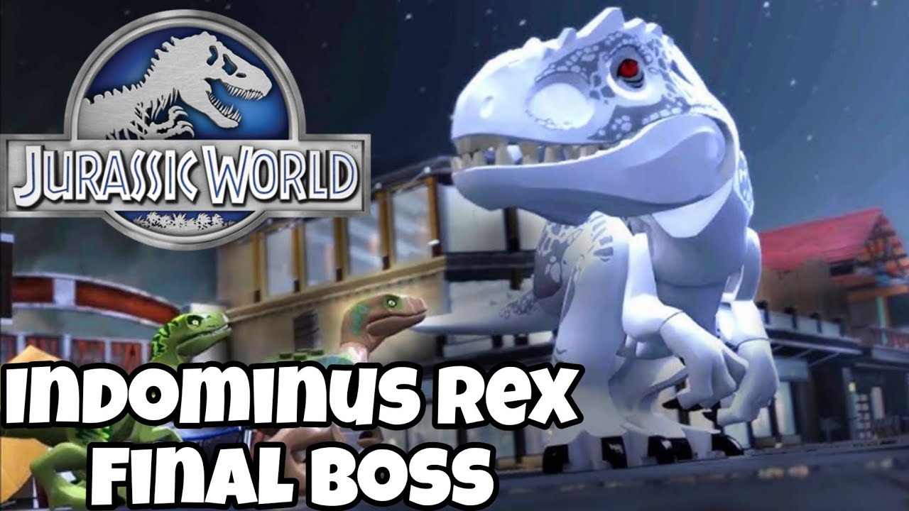 LEGO® Jurassic World™ Indominus Rex Final Boss Fight - YouTube