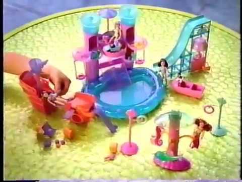 Polly Pocket Wild Waves Castle and Sets Commercial (2004)