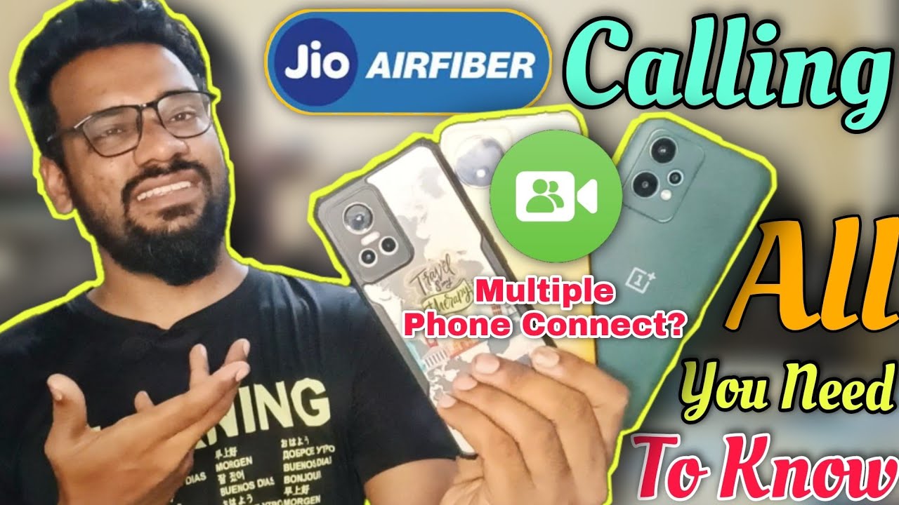 Jio AirFiber की Audio और Video Calling ऐसे काम करती है😍Jio Join App ...