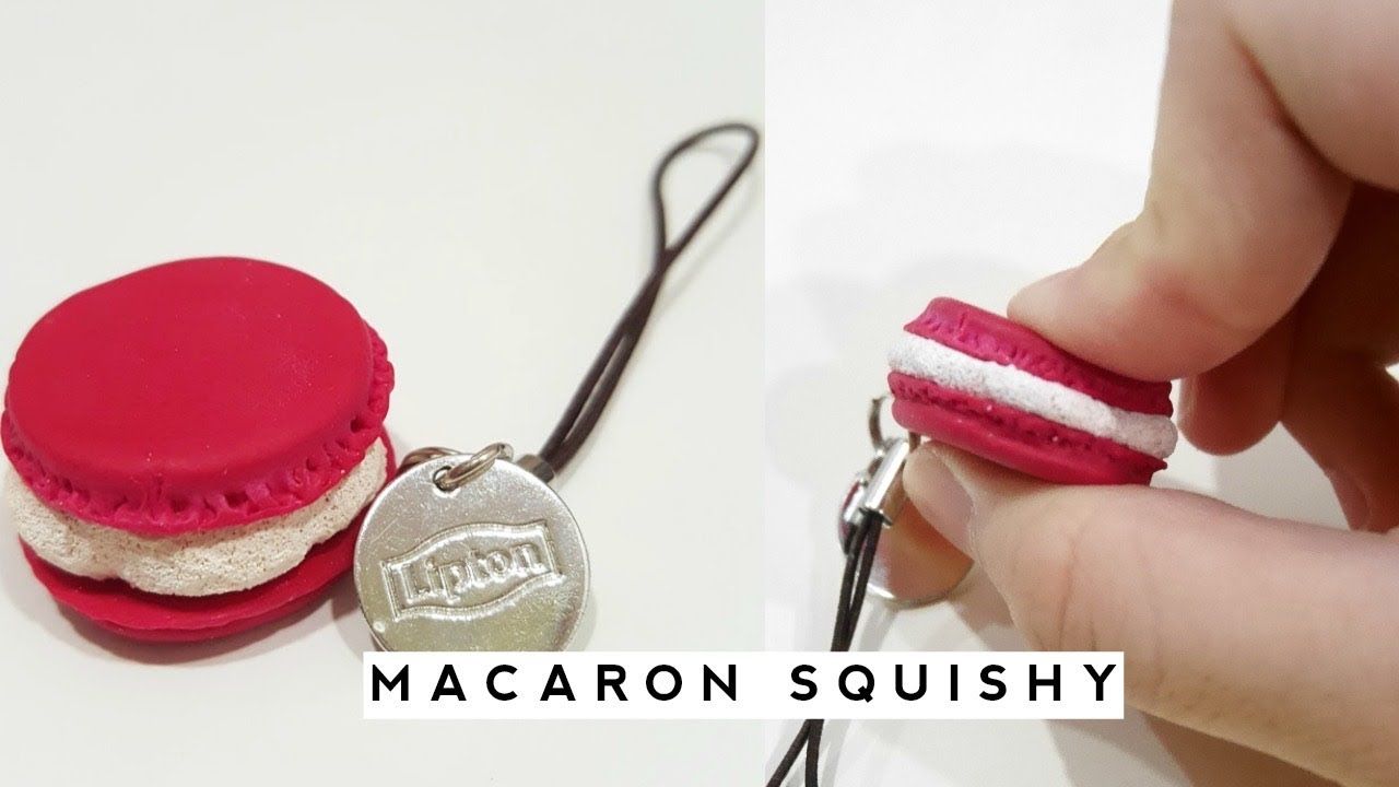 Homemade Macaron Squeeze Toy Tutorial - YouTube