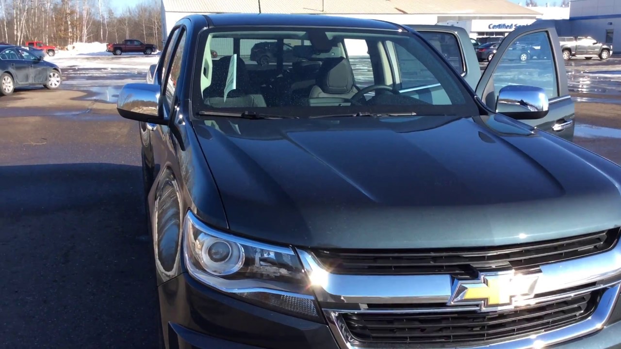 2017 Chevrolet Colorado LT Graphite Metallic Crew Cab - YouTube