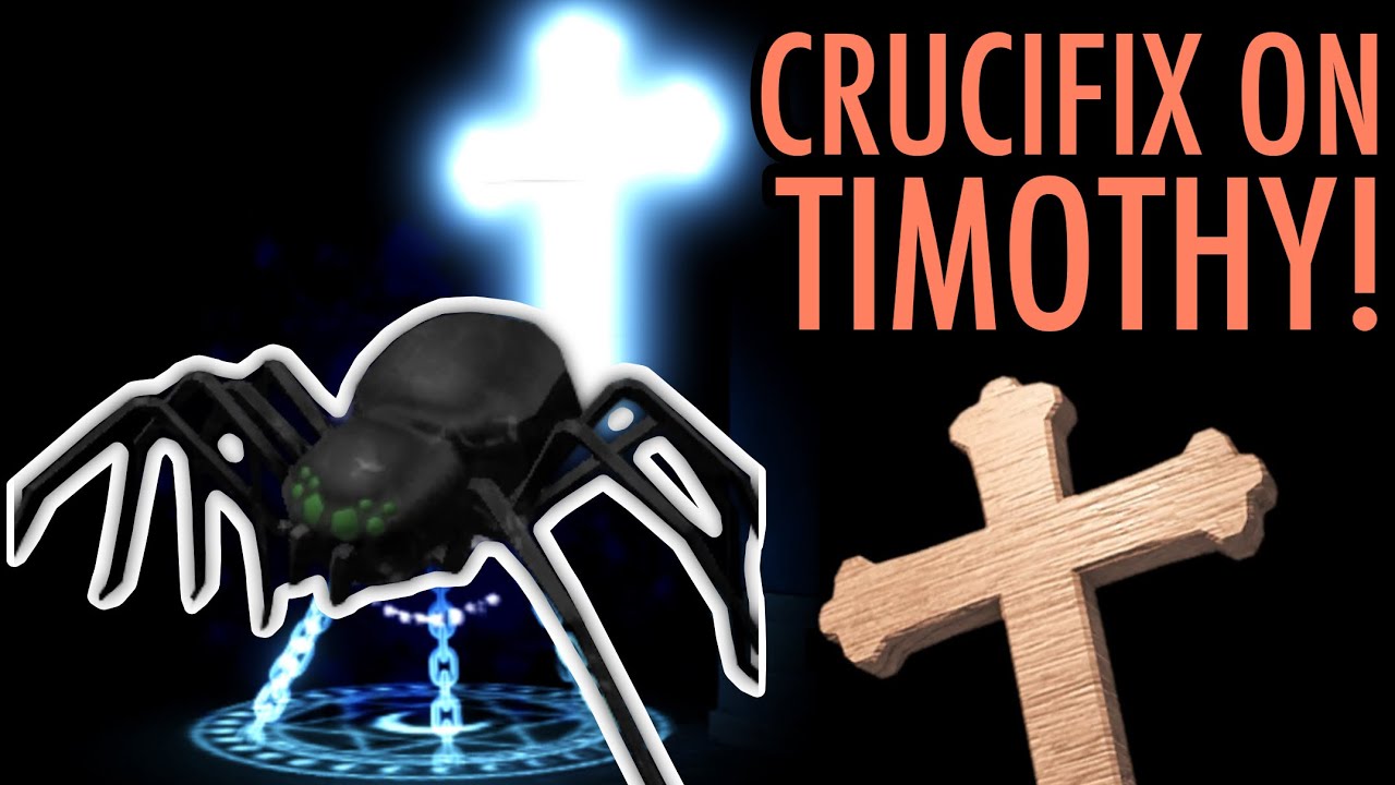 Can You Use The Crucifix on Timothy? (DOORS) - YouTube