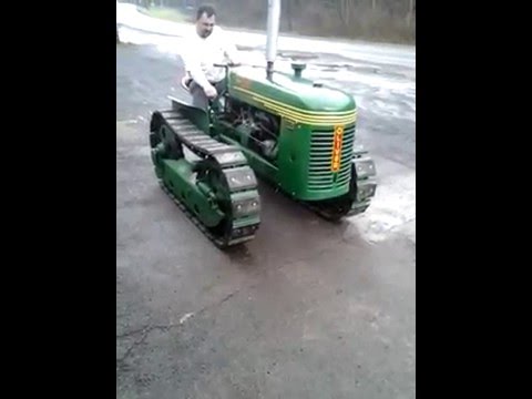 Oliver Cletrac HG 42 Crawler - YouTube