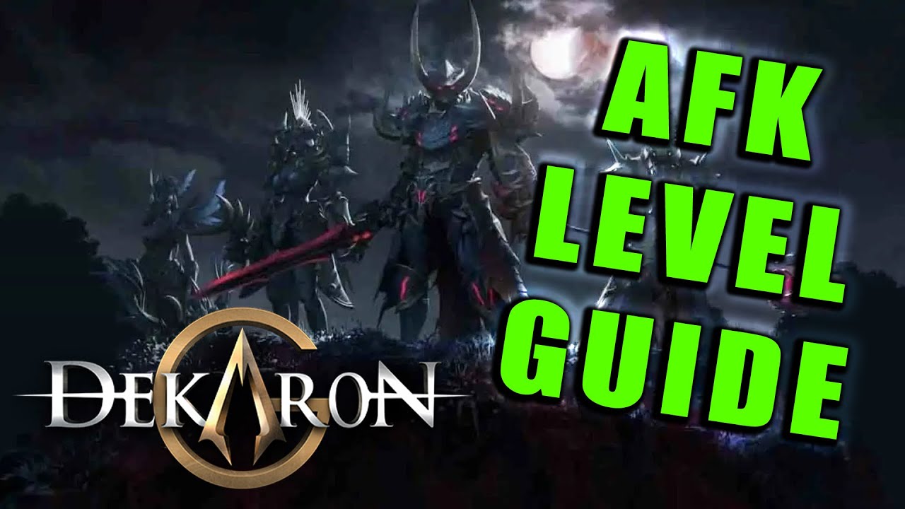 Dekaron G AFK Leveling Guide! Farm DIL, EXP, Skill Books, More while ...