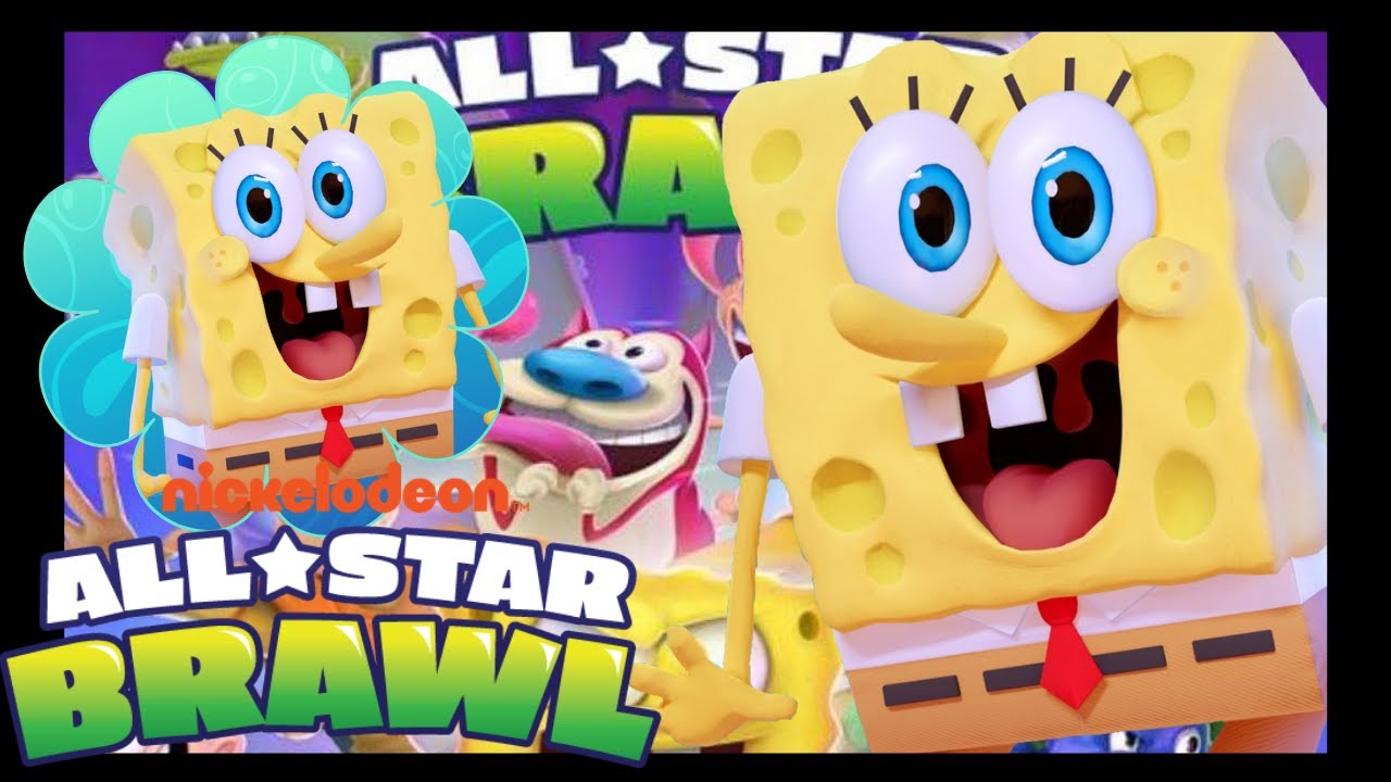 NIckelodeon All Star Brawl | Spongebob Gameplay - YouTube