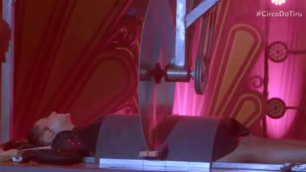 Assistant is Buzz Sawed in half in an Illusion by Mario Kamia - YouTube