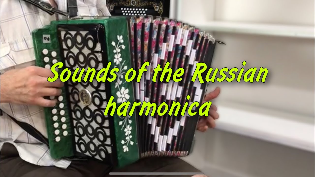 Famous Russian songs on the harmonica - YouTube
