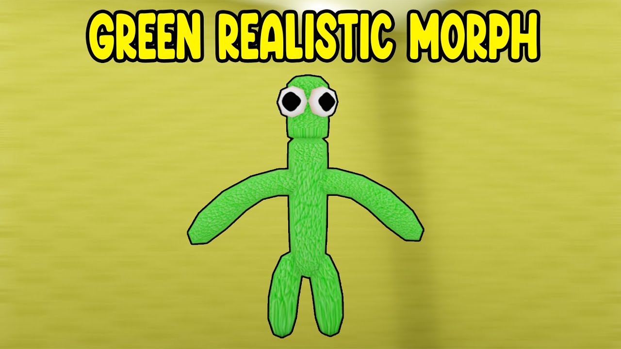 UPDATE - How To Find GREEN REALISTIC MORPH in Find The Backrooms Morphs ...