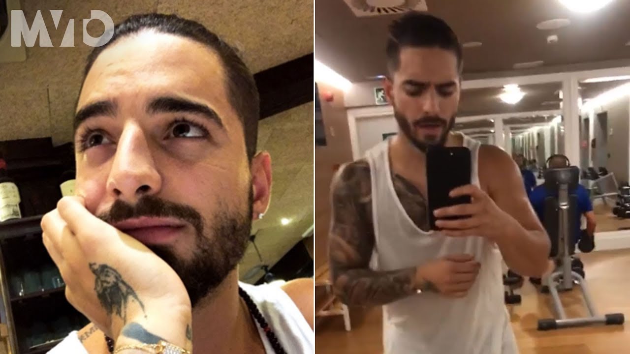 Mira el sexy baile de Maluma en el gym | The MVTO - YouTube