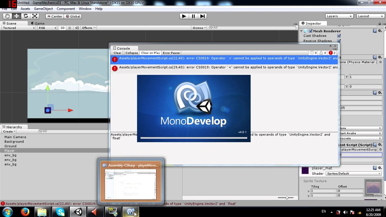 Unity Tutorial: Run, Jump and Spin (Game Mechanic) - YouTube