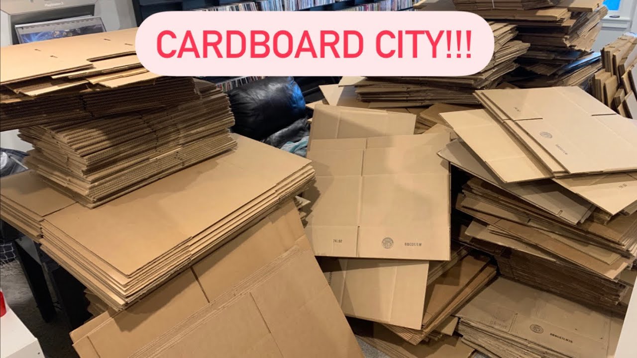 Drowning In An Ocean Of Beautiful Cardboard - YouTube