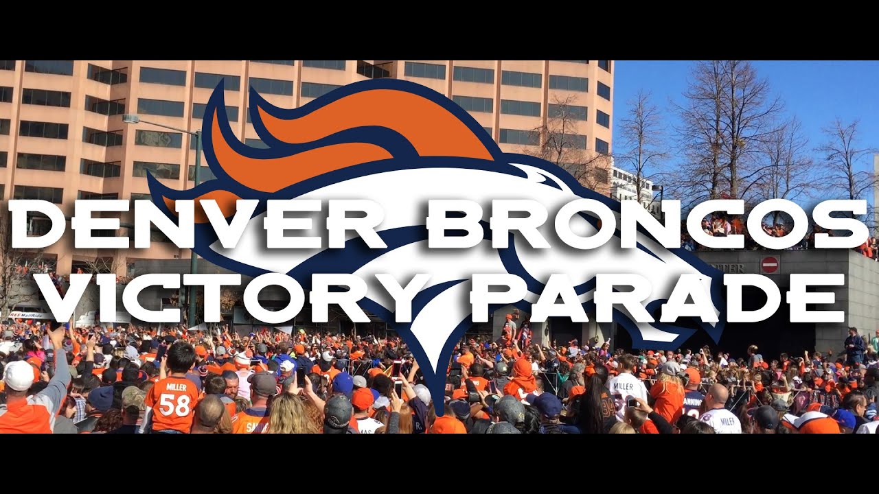 Denver Broncos Victory Parade!! 2/09/2016 - YouTube