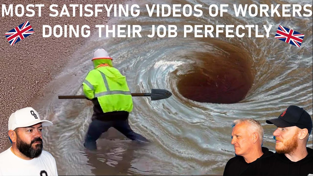 Most Satisfying Videos Of Workers Doing Their Job Perfectly REACTION ...