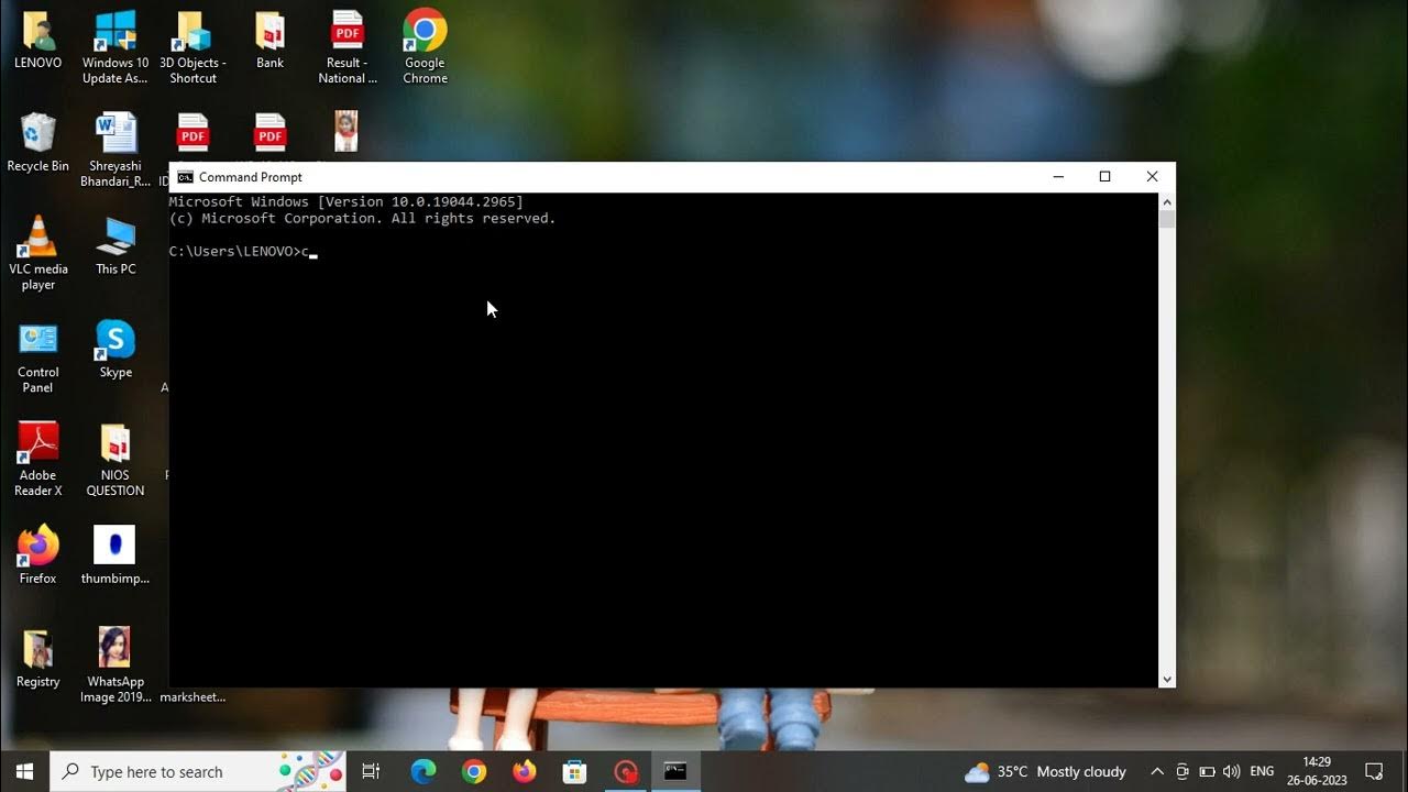 How to open control panel using CMD mathod - YouTube