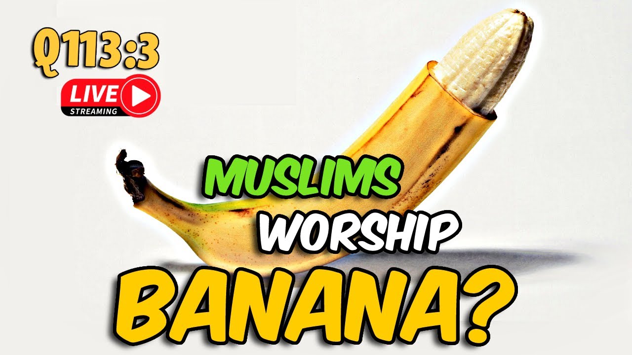 🔴 LIVE: Muslims worship the BANANA !? - YouTube