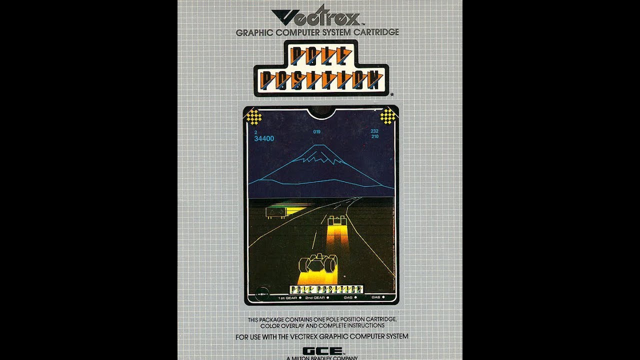 Vectrex gameplay 🔵 Pole Position 🔴 - YouTube