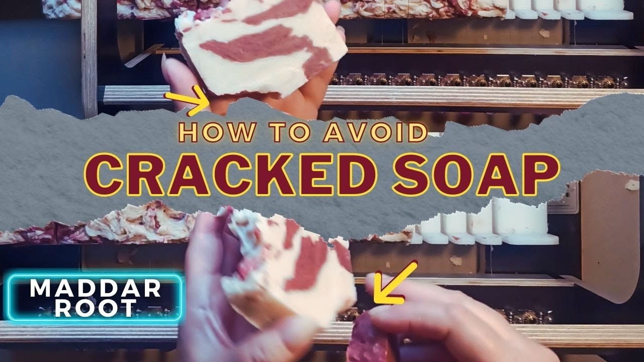 How to Stop Cracked or Broken Soap between Colors Maddar Root Soap ...