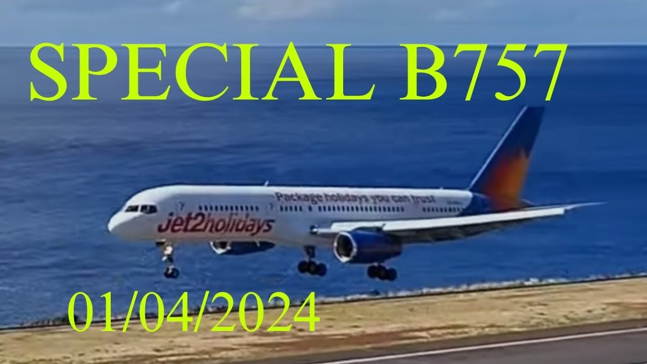 SPECIAL B757 LIVE from Madeira Airport 01/04/2024 - YouTube
