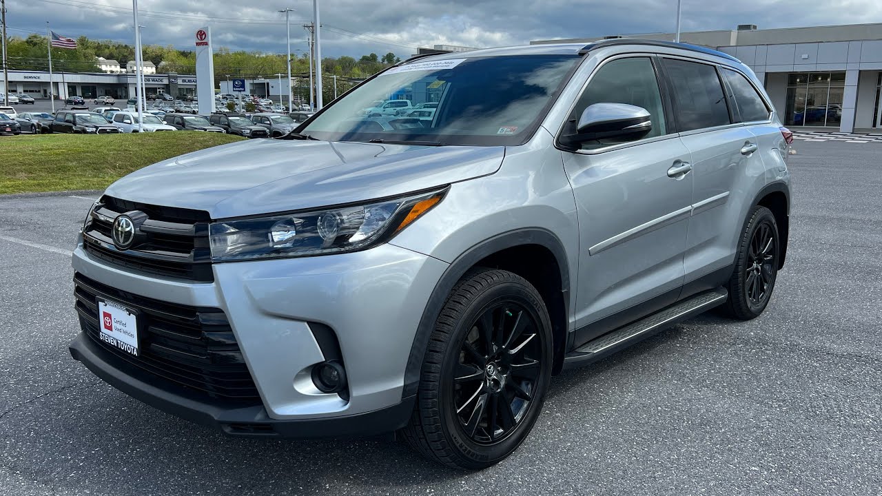 2019 Toyota Highlander SE | Steven Toyota | 540-434-1400 - YouTube