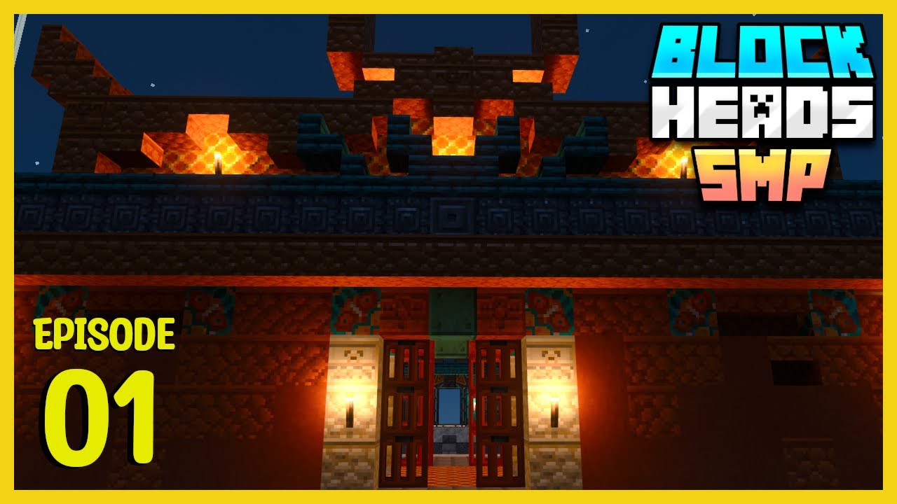 Minecraft Bedrock SMP - Blockheads S3 E1 - Best Aztec Minecraft Base ...