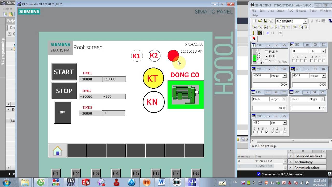 PLC S700 ĐIỀU KHIỂN ĐỘNG CƠ BƠM 3 PHASE - YouTube
