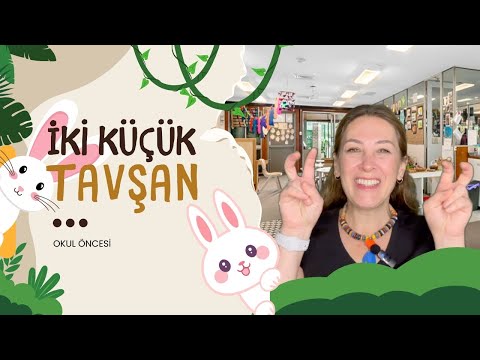 İKİ KÜÇÜK TAVŞAN | PARMAK OYUNU | Tudu Öğretmen