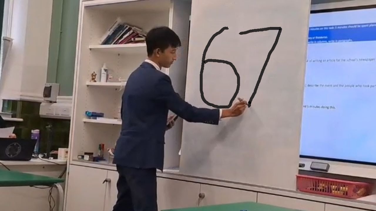 My Class Presentation On SIX SEVEN - YouTube