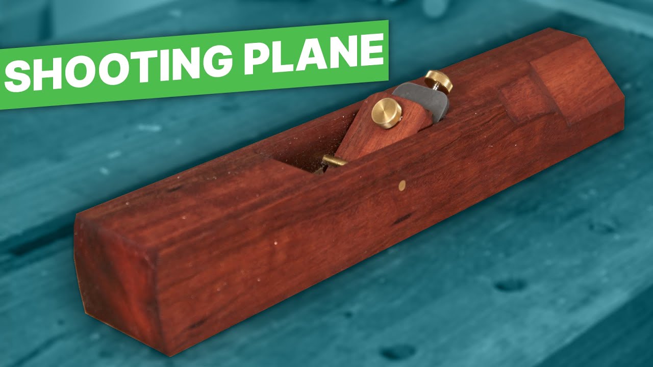 Wooden Body Shooting Hand Plane - YouTube