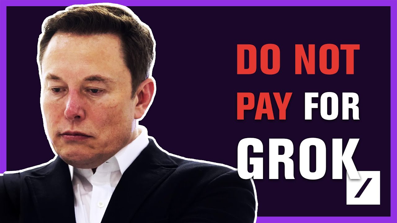 DO NOT pay for Grok / Grok-1 Is Open-sourced & It’s Sh*t - YouTube