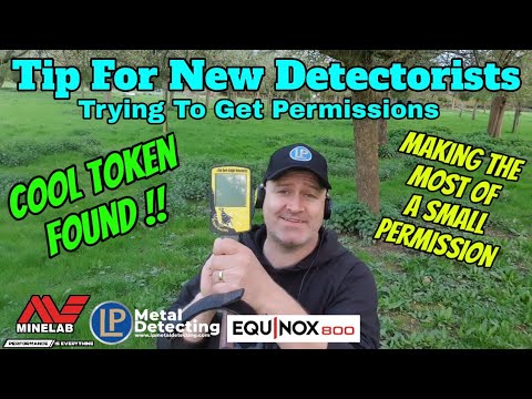 Tip To Get Permission. Cool Token Found. #equinox800 #metaldetecting # ...