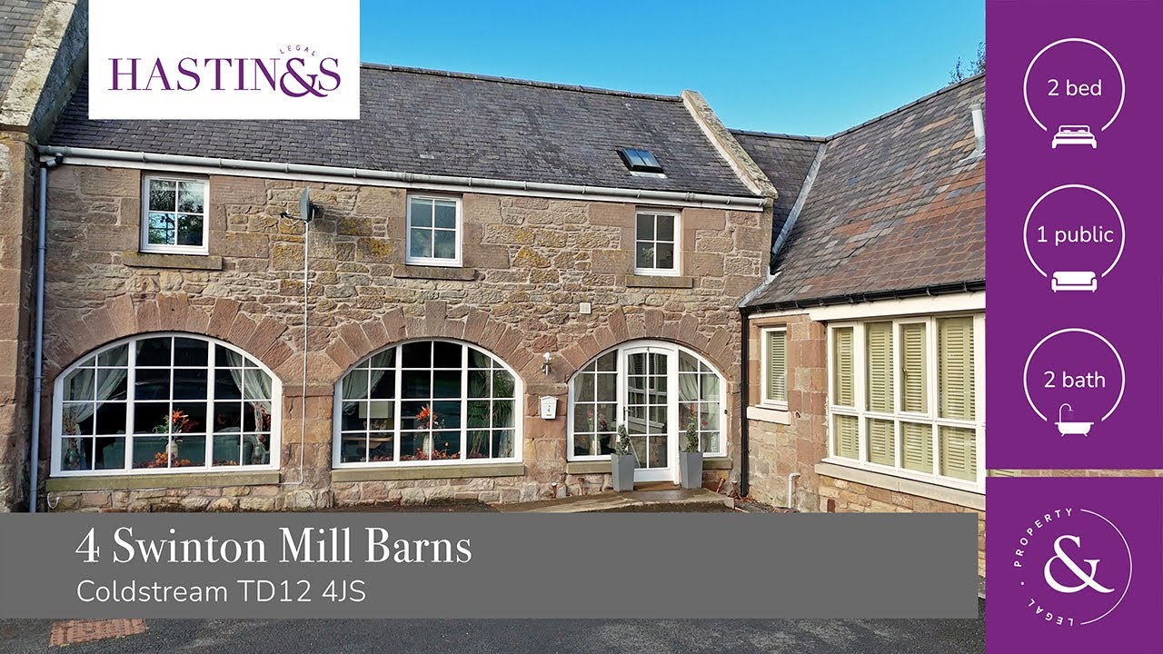 4 Swinton Mill Barns, Coldstream TD12 4JS - Video Tour - YouTube
