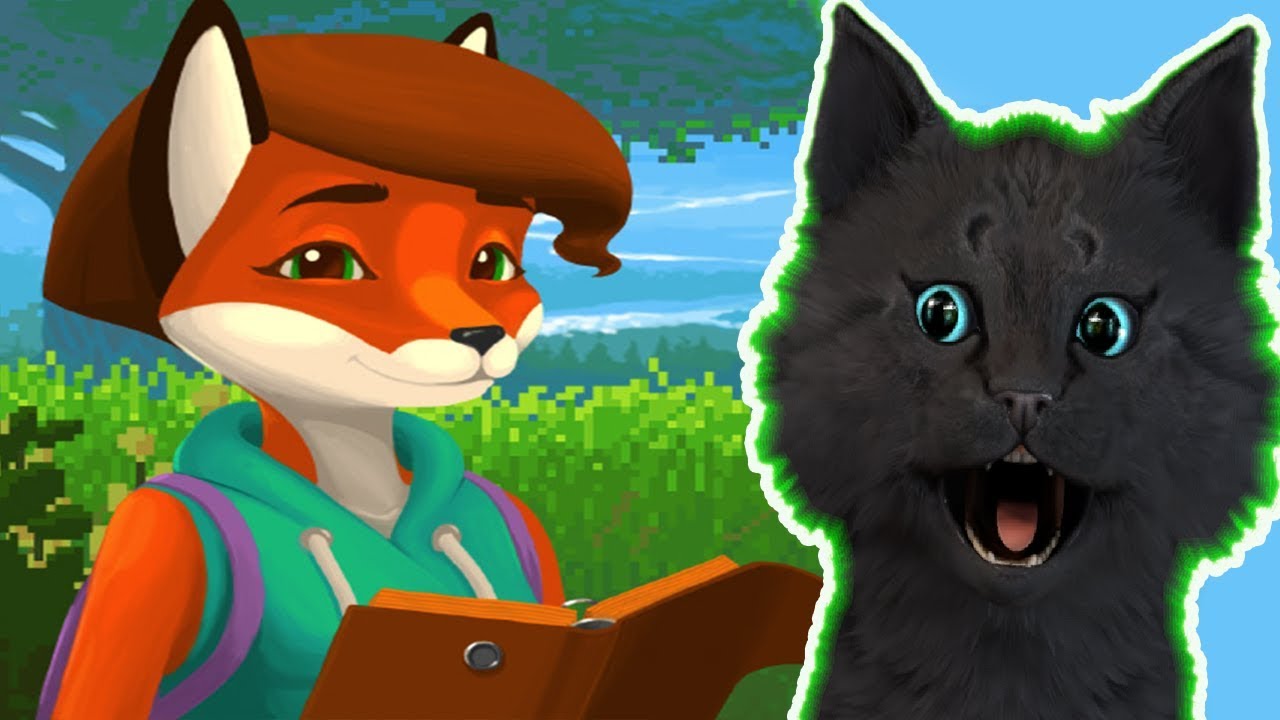 FOXTAIL #1 ЛИСА С ГОВОРЯЩИМ СУПЕР КОТОМ ИЩУТ ЧАЙ В ЛЕСУ ( ИГРА для ...