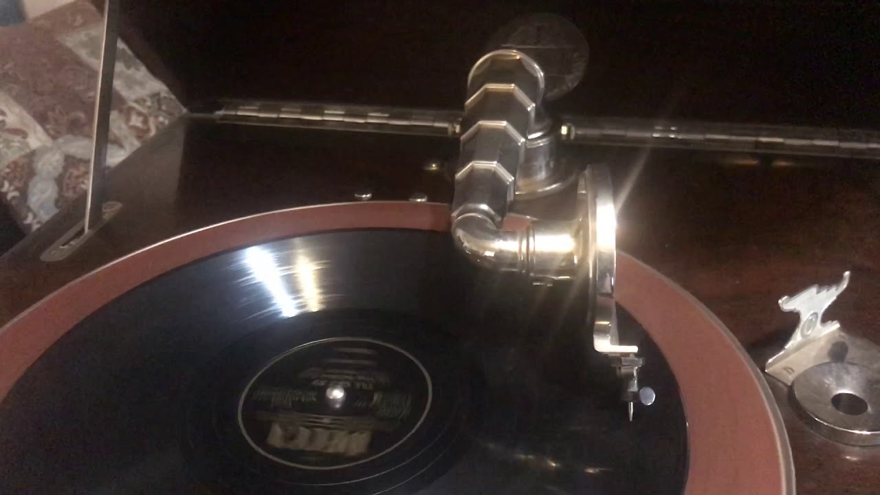 Cheney Talking Machine Hand Crank Antique Phonogragh Record Player 1916 ...