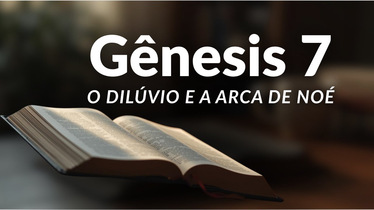 Gênesis 7 – O Dilúvio e a Arca de Noé | Leitura Bíblica Narrada (ARC ...