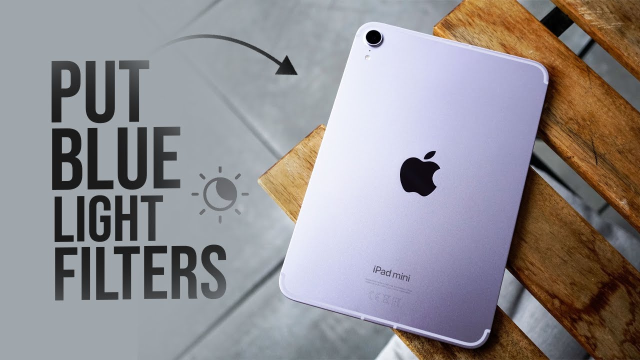 How to Put Blue Light Filter on iPad (tutorial) - YouTube