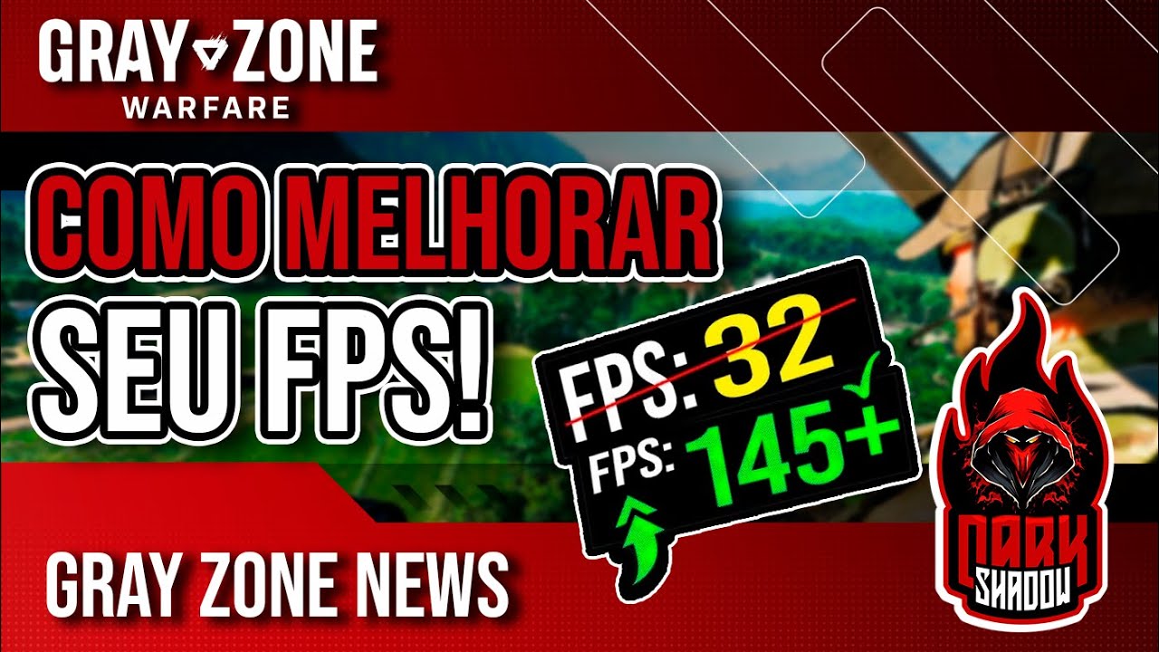 Configure o Gray Zone para mais FPS! | Gray Zone Warfare - YouTube
