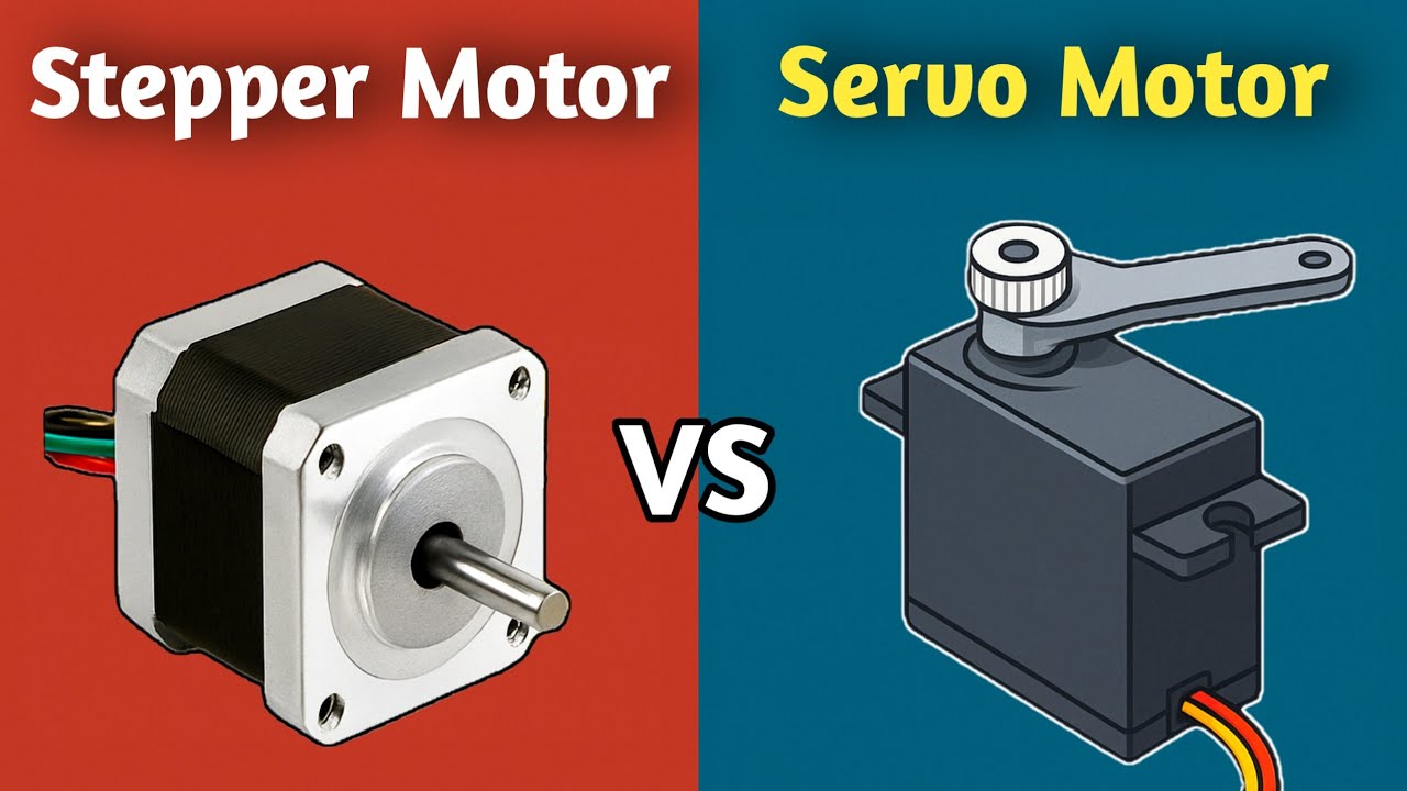 difference between stepper motor and servo motor | stepper motor vs ...
