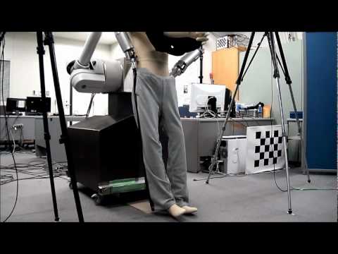 Putting Pants on and off by the Clothing Assistance Robot - YouTube