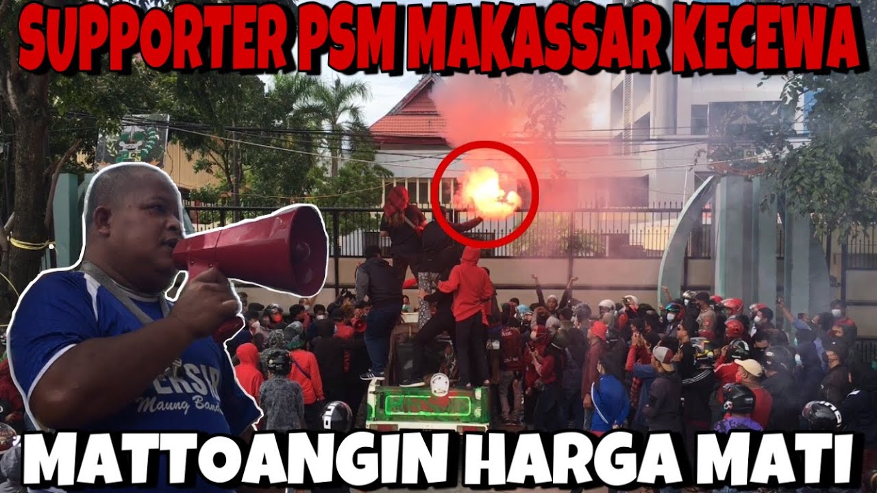 SUPPORTER PSM MAKASSAR SERUDUK KANTOR DPRD DAN GUBERNUR SULAWESI ...