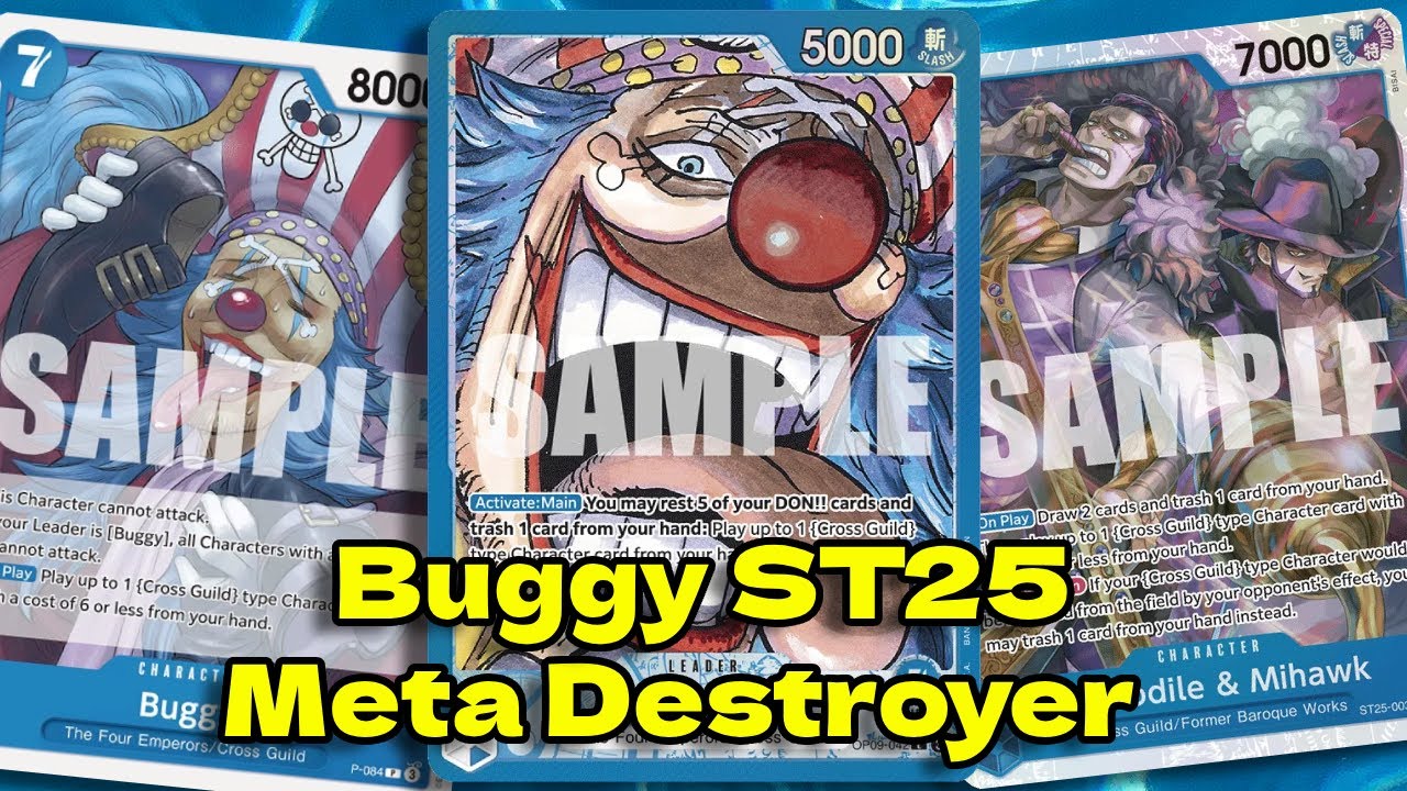 The New Emperor! - Buggy ST25 Deck List - OP11 Meta Decks - One Piece ...
